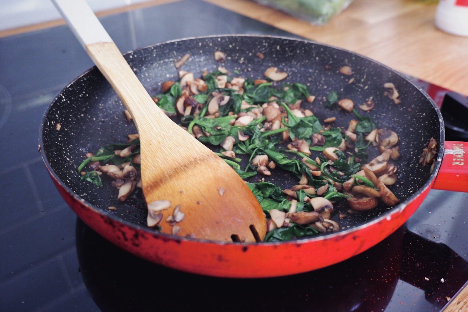 Mushroom, Spinach & Ricotta Puff Pastry | Slapdash Cooking