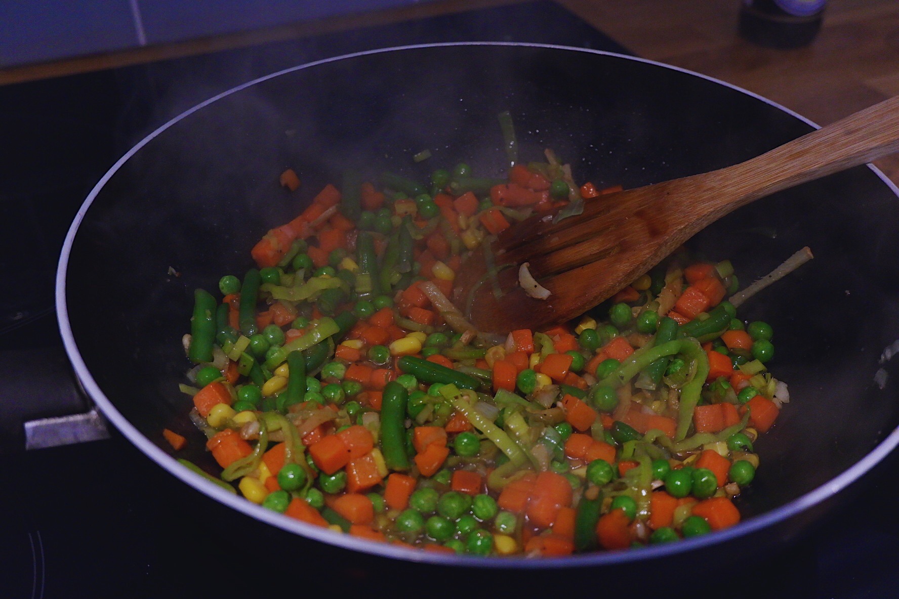 Veggie Fried Rice with Baked Tofu | Slapdash Cooking